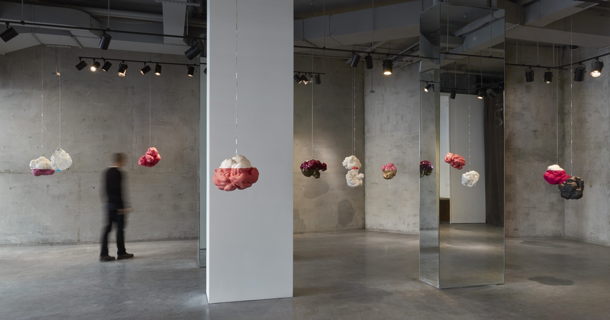Walk through floating sculptures of chewed bubble gum at this free ...